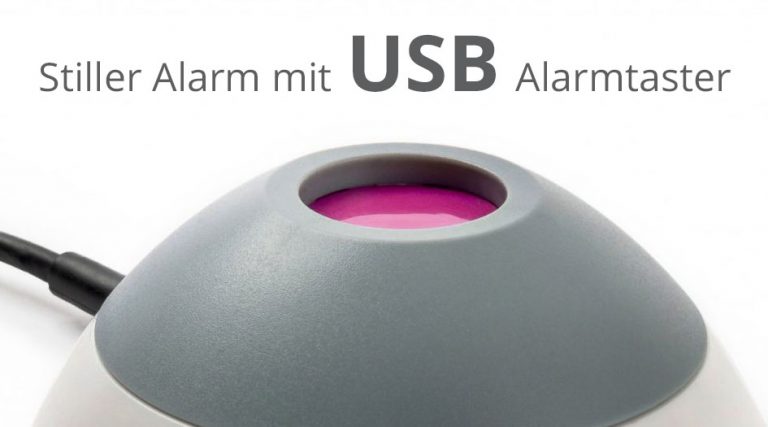 Wie Stiller Alarm mit USB-Alarmtaster funktioniert - novalink.ch