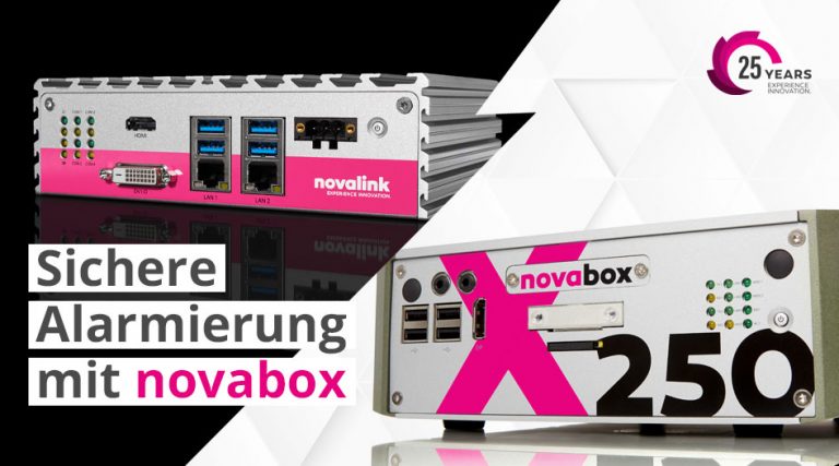 novabox – die perfekte Hardware für sichere Alarmierung - novalink.ch